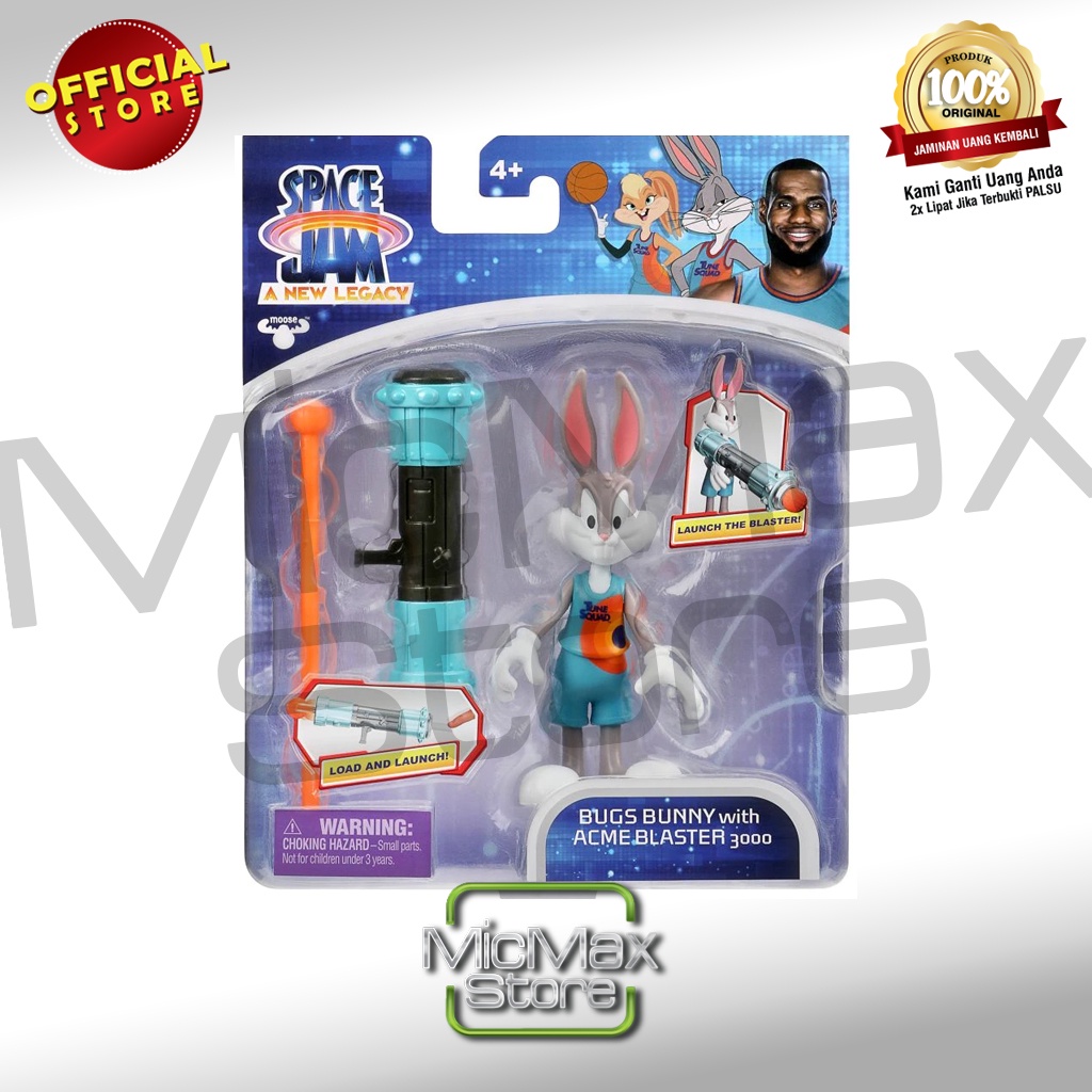 Jual Space Jam A New Legacy Bugs Bunny with Acme Blaster 3000 MS14554 ...