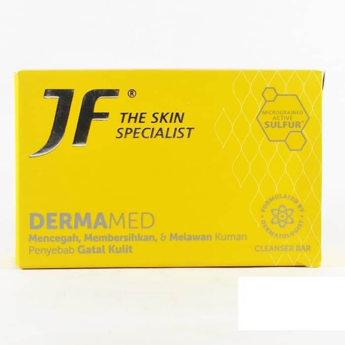 Jual Sabun JF Sulfur Dermamed Anti Kuman dan Gatal Kulit 90 Gram Ketawa ...