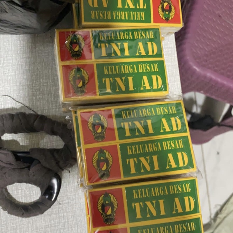 Jual Stiker Plat Nomor Kendaraan TNI AD (1 stel) | Shopee Indonesia