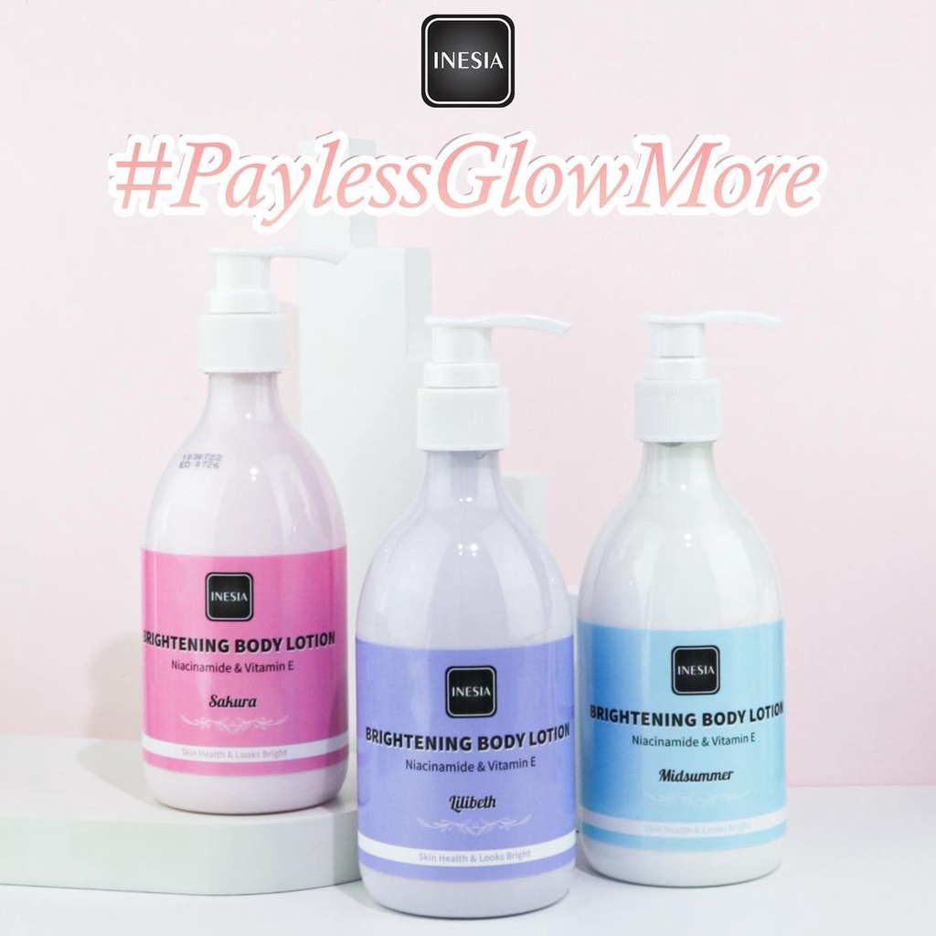 Jual Inesia Brightening Shower Gel 300ml - Body Wash | Shopee Indonesia