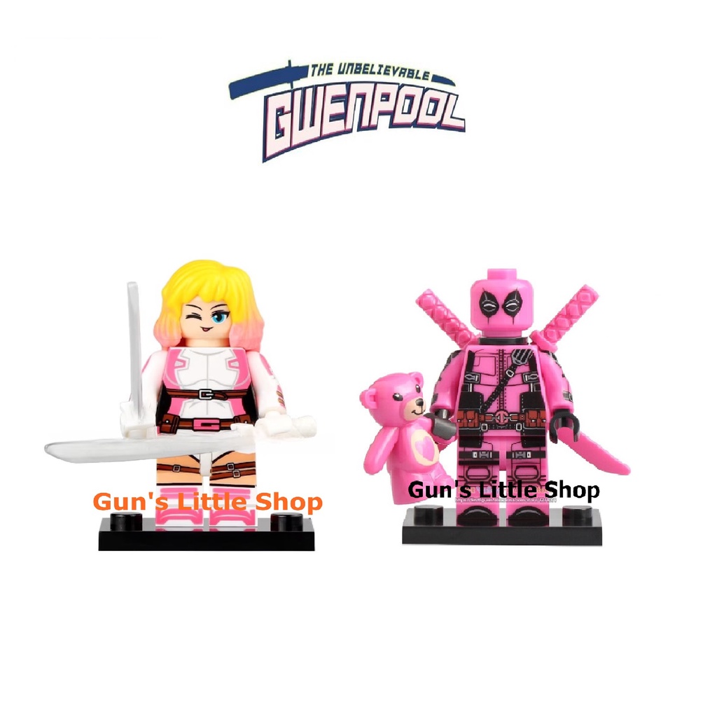 Jual Brick block - Marvel Comics Gwenpool Deadpool tanpa dus | Shopee ...