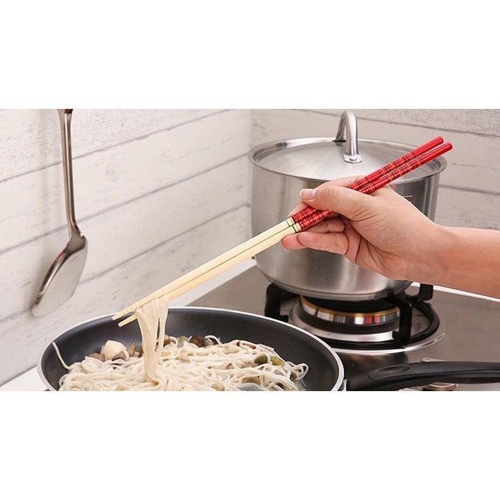 Jual Sumpit mie / sumpit panjang / Set Alat Makan sumpit Korean style ...