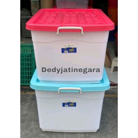 Jual Container Box Besar 280 Liter Greenleaf | Shopee Indonesia