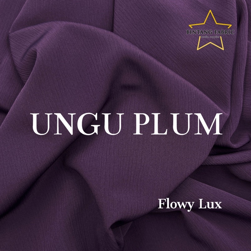 Jual Bahan Kain Flowy Lux Youryu Crinkle Airflow 0,5 meter | Shopee ...