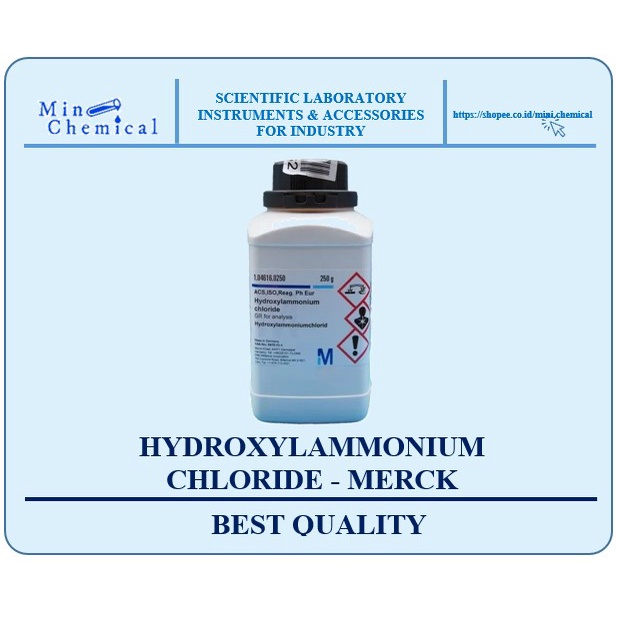 Jual [MERCK] Hidroksilamonium klorida / Hydroxylammonium chloride for ...