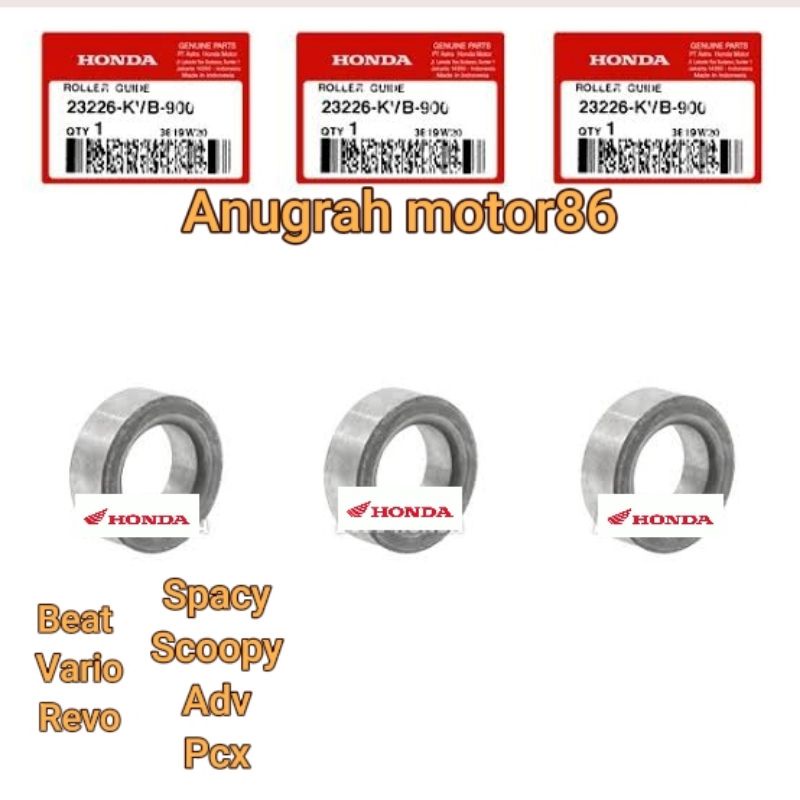 Jual 23226-KVB-900 roller guide bos pen pully beat esp vario spacy adv ...