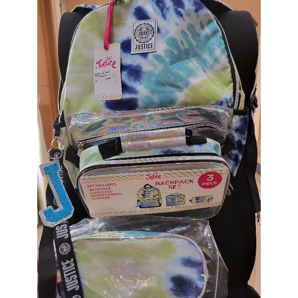 Jual Justice-backpack--set | Shopee Indonesia