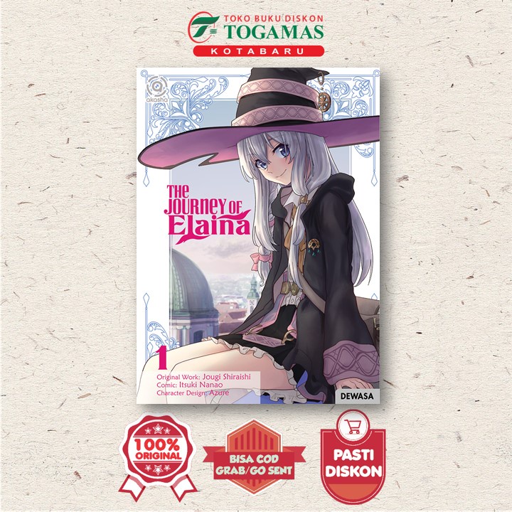 Jual AKASHA: THE JOURNEY OF ELAINA 01 - ITSUKI NANAO | Shopee Indonesia