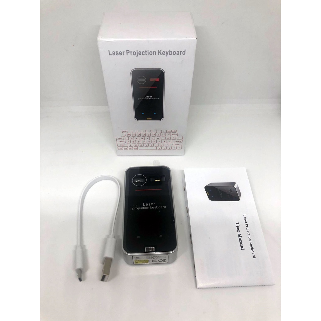 Jual Laser Keyboard Projection Virtual Portable Wireless Proyektor ...