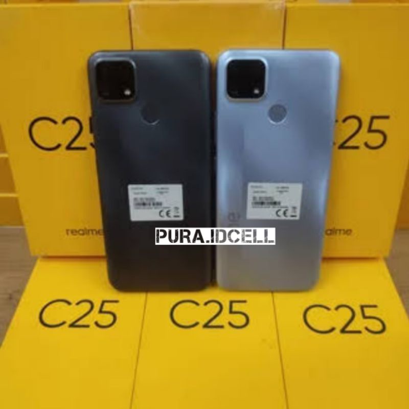 Jual Realme C25 4/128 Second Fullset Batangan | Shopee Indonesia