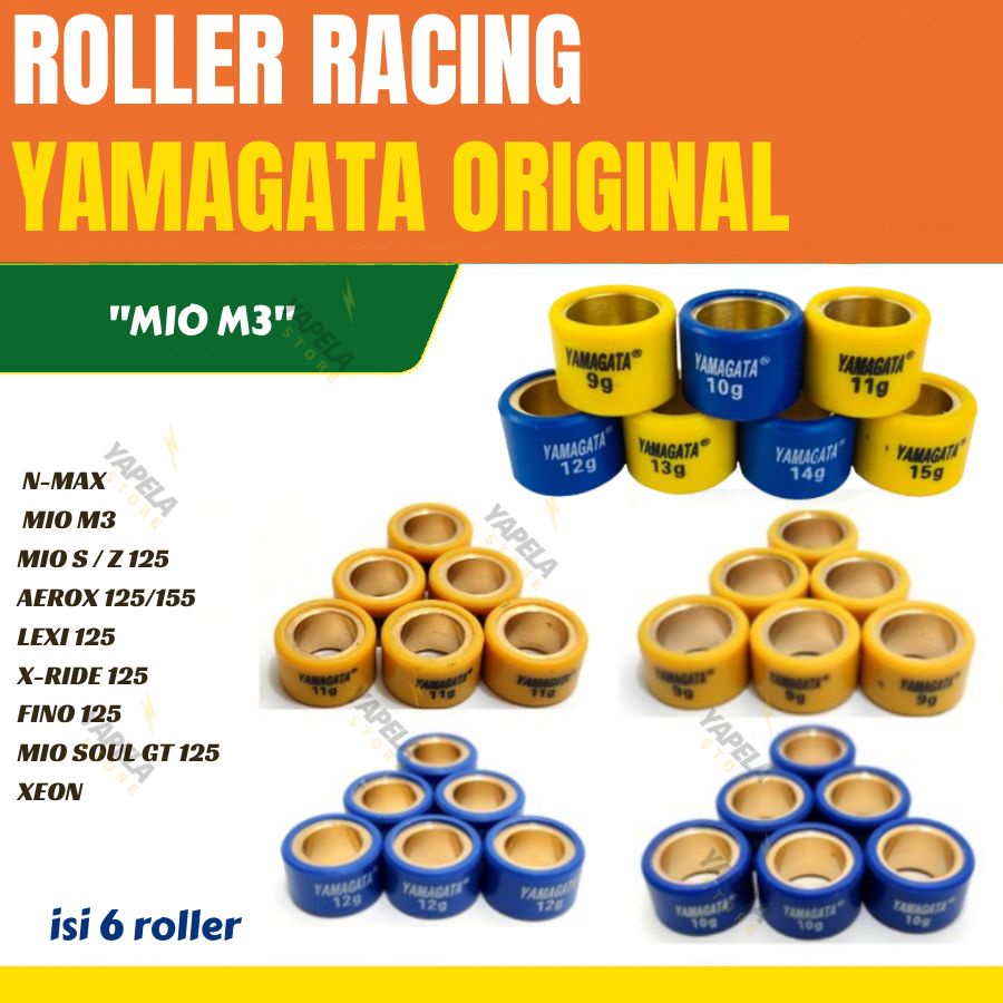Jual Roller Nmax Mio M3 Xeon Aerox Lexi Xride Fino Soul Gt 125 Roler ...