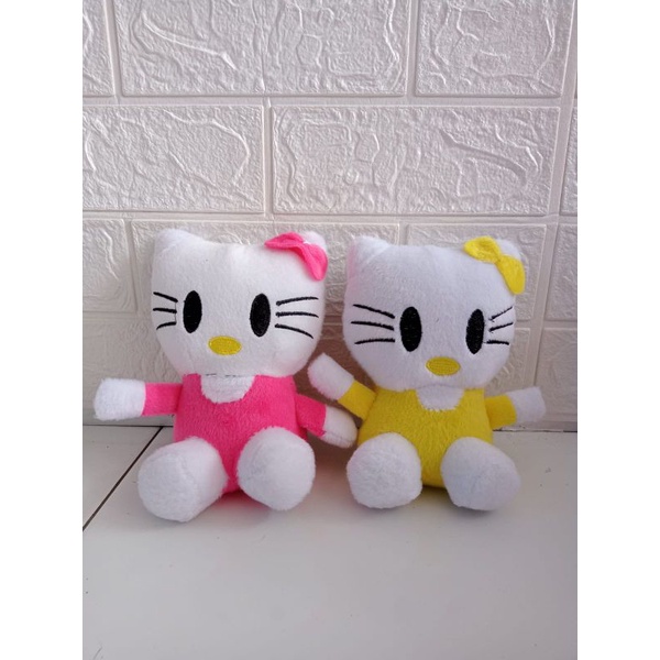Jual Boneka Hello Kitty Ukuran Mini Hadiah Kado Gift Lucu Lembut Halus ...