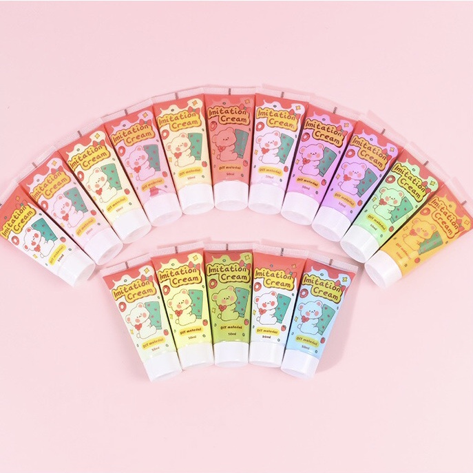 Jual [kstuffind] (50gr) {Free spuit} Deco Cream Hiasan Toploader Phone ...