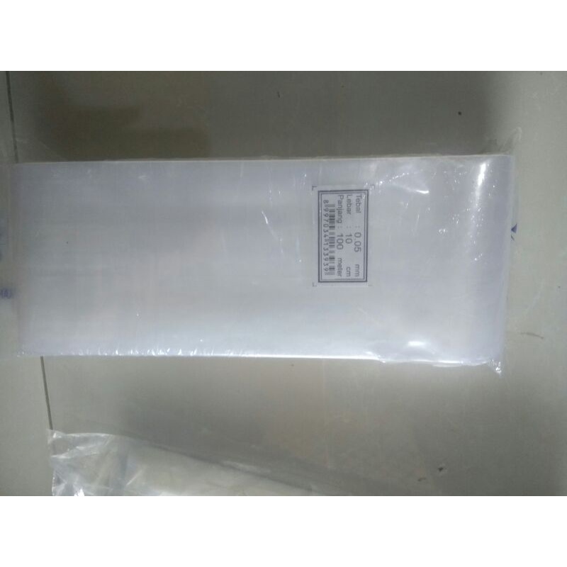 Jual Plastik roll jet PP tebal 0,05mm lebar 10cm panjang 100 meter ...
