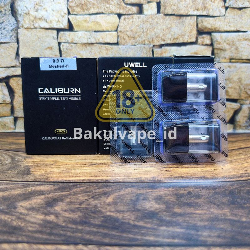 Jual Cartridge Caliburn A2s 1.2 Ohm (Harga satuan Pcs) Original ...