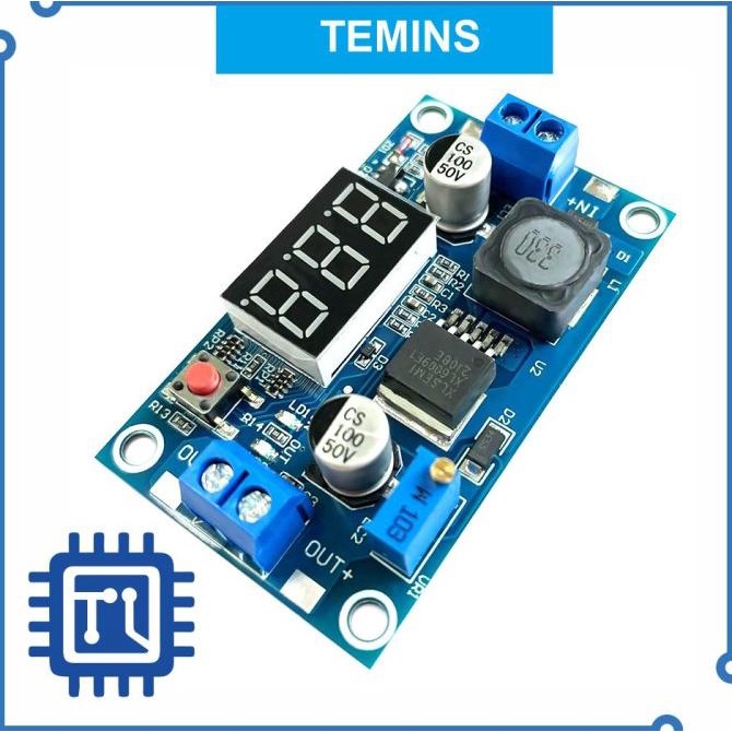 Jual XL6009 DC DC Step Up dengan Display Tegangan (Voltmeter) 4A | Shopee Indonesia