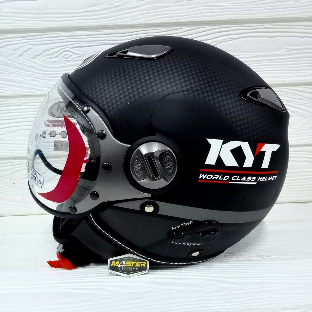 Jual Helm KYT Retro Elsico Motif SNI DOT TERLENGKAP | Shopee Indonesia