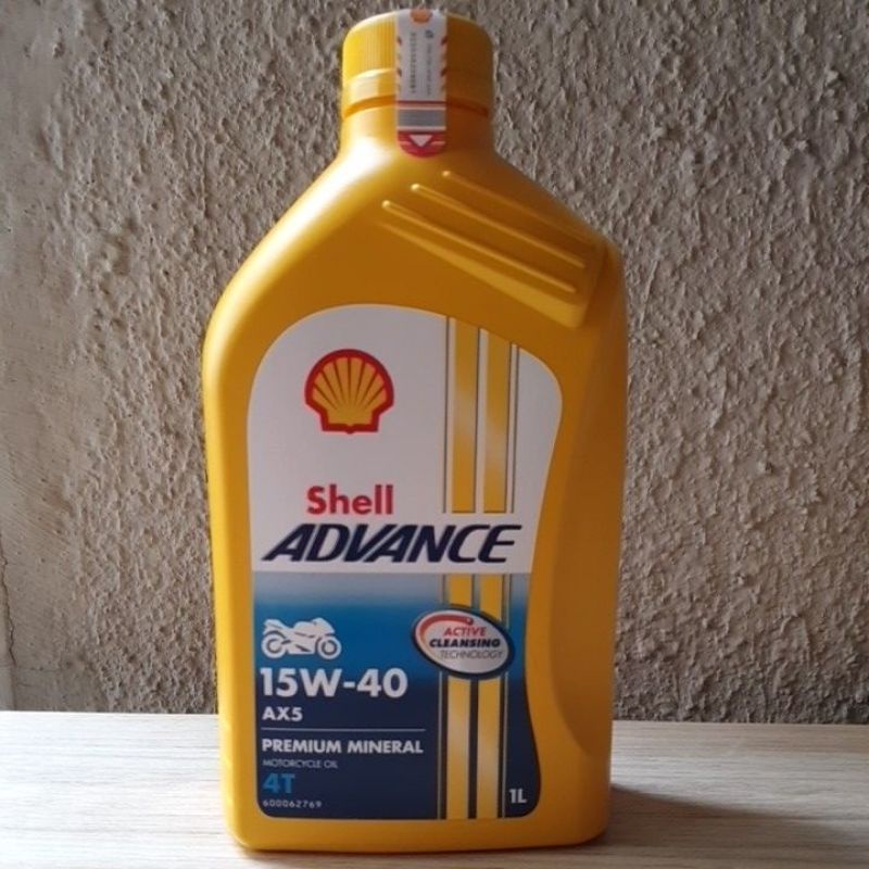Jual Oli Shell AX5 1L manual 15 40 premium mineral ASLI | Shopee Indonesia