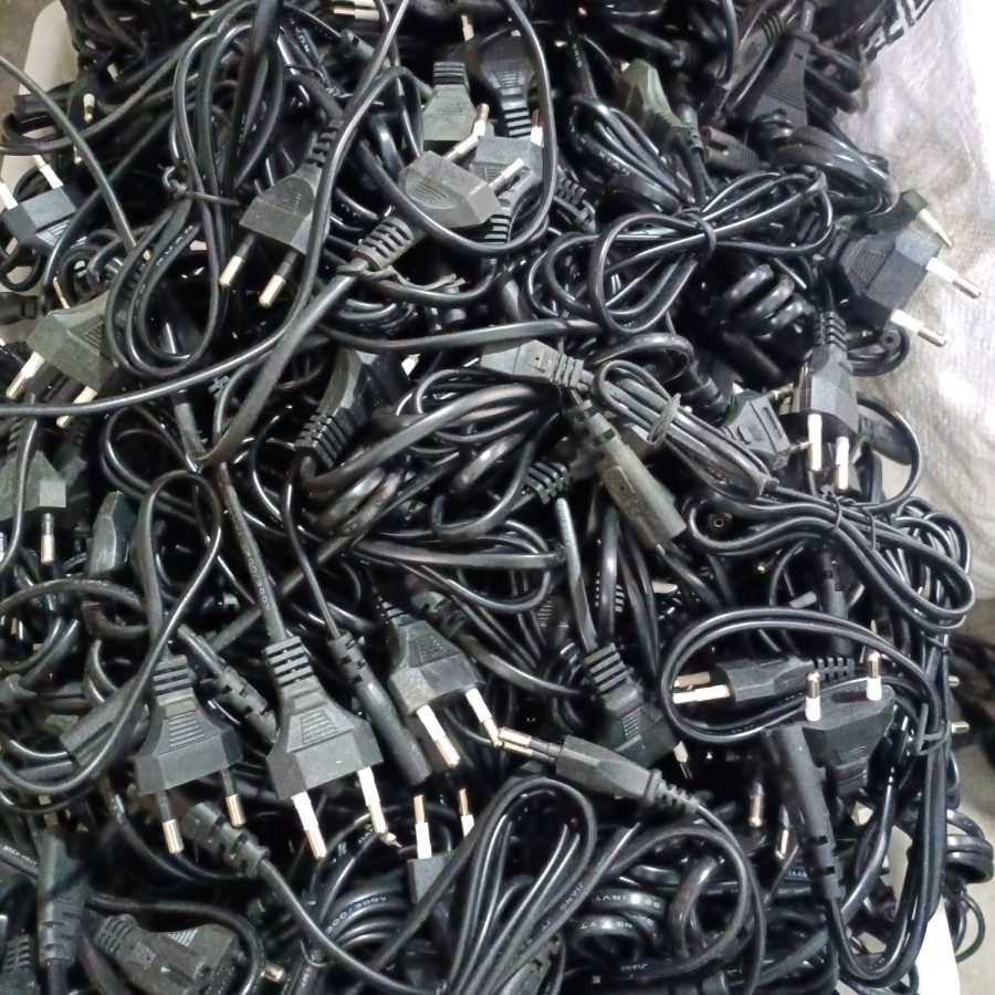Jual kabel AC 220V cable power radio PS kabel listrik kabel 8 steker ac ...