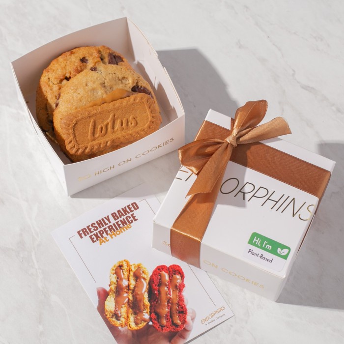 Jual Endorphins' Hampers Package - Box of 2 Cookies | Shopee Indonesia