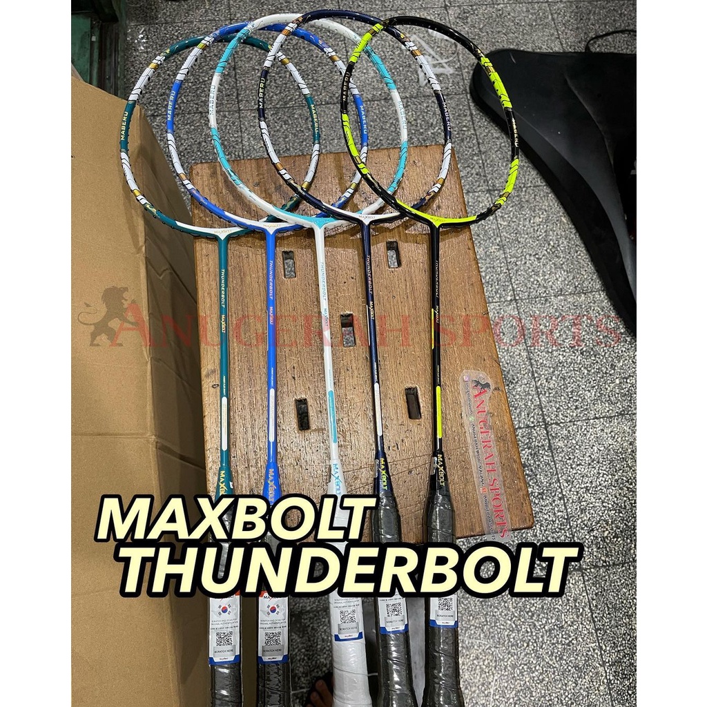 Jual Raket Badminton MAXBOLT THUNDERBOLT ORIGINAL | Shopee Indonesia