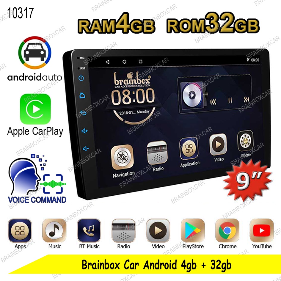 Jual Head Unit Mobil Android 9 Inch 4GB + 32GB Full Screen Headunit ...