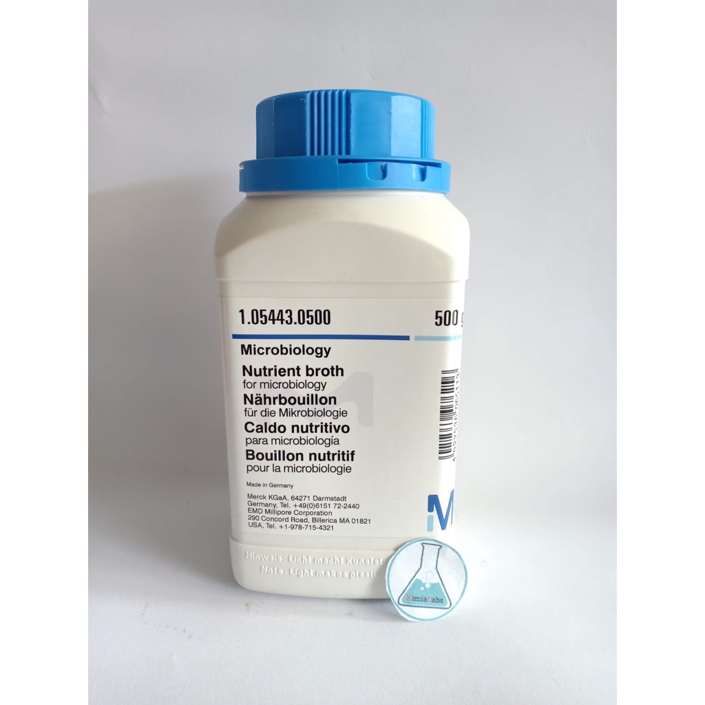 Jual Nutrient Broth / nutrien Broth 500 gram / nutrien broth MERCK | Shopee Indonesia