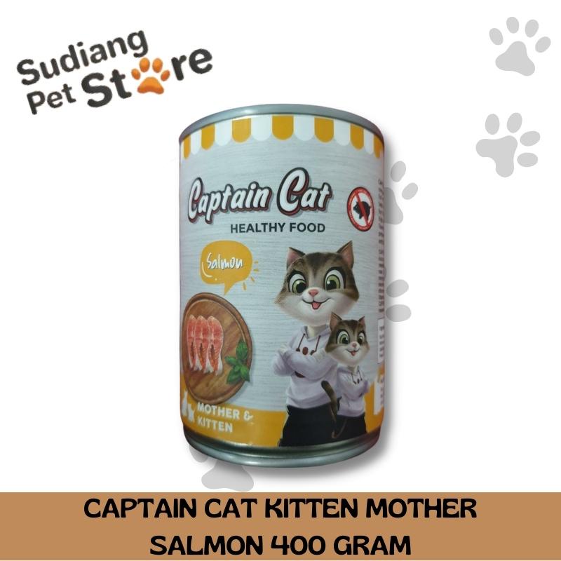 Jual Makanan Basah Kaleng Anak Kucing Captain Cat Mother Kitten Salmon ...