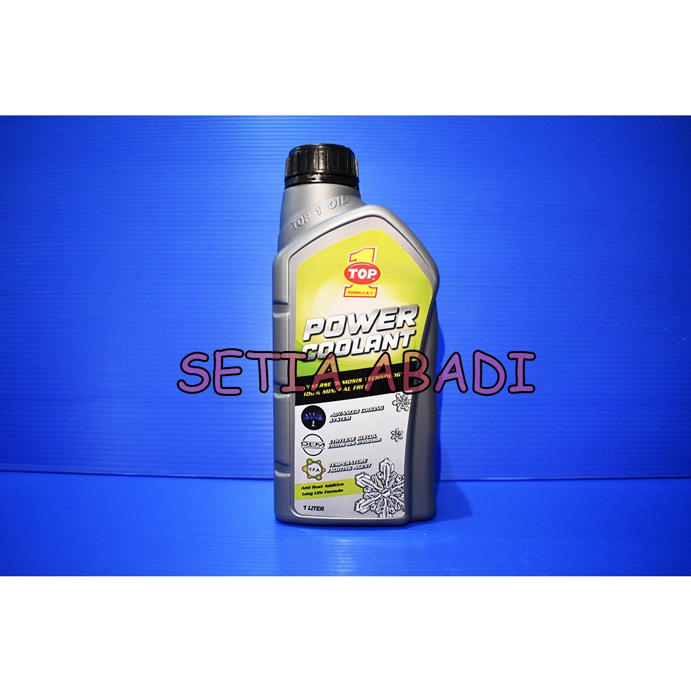 Jual RADIATOR COOLANT / AIR RADIATOR TOP 1 / TOP1 HIJAU 1 LITER ...