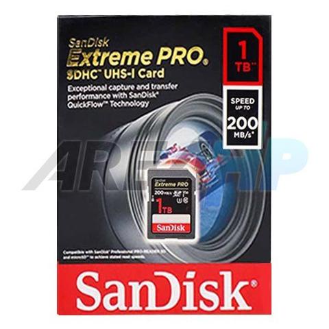 Jual Sandisk 1Tb 1 Tb Extreme Pro 200 Mb/S Sd Sdxc Card | Shopee Indonesia