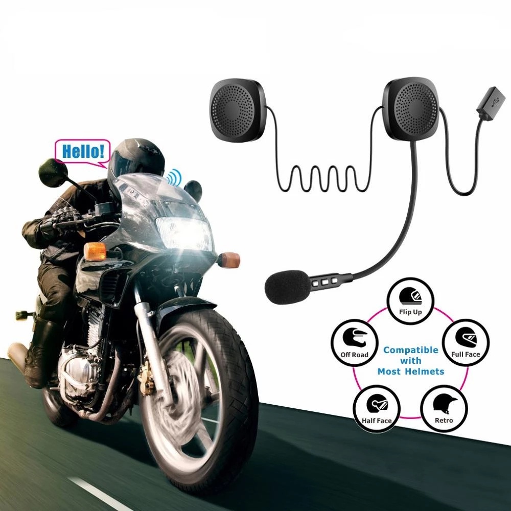 Jual Intercom Headset Helm Bluetooth / HeadPhone Helm Bluetooth ...