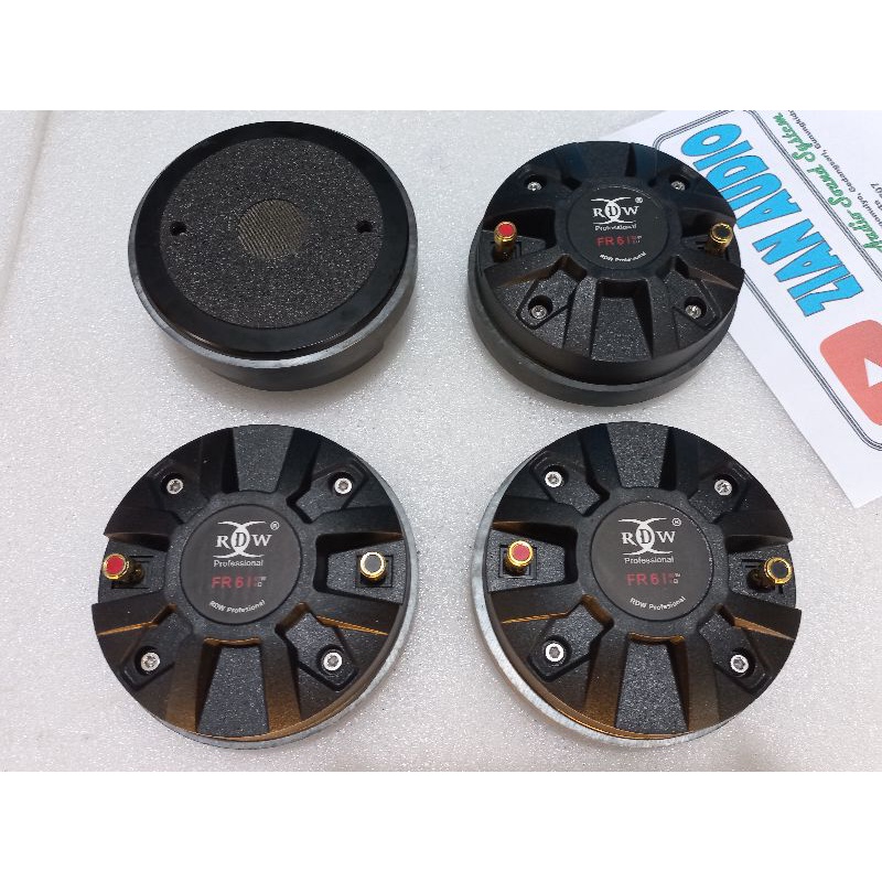 Jual Driver Tweeter RDW 175" FR6 Original(zian audio) | Shopee Indonesia