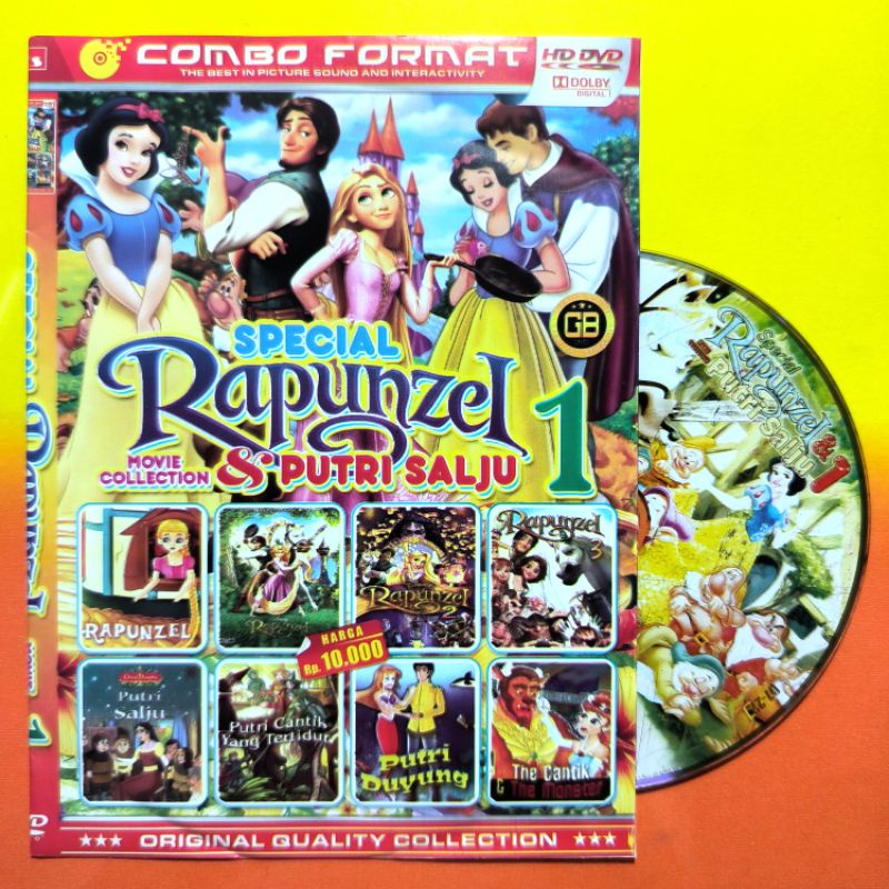 Jual KASET FILM KARTUN ANAK KOLEKSI RAPUNZEL VOLUME 1 TERLARIS TEKS INDONESIA. | Shopee Indonesia