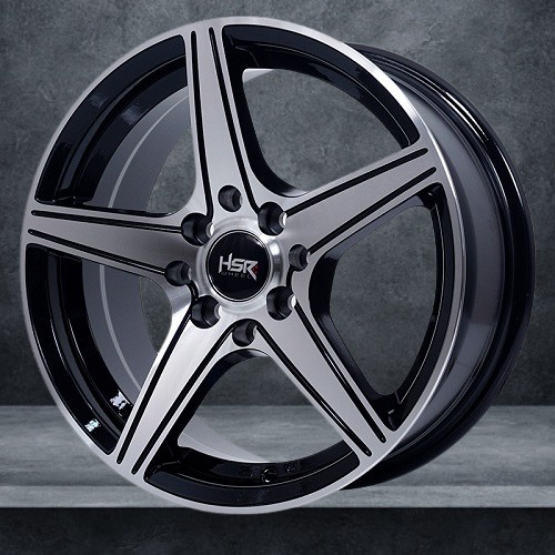 Jual velg mobil palang 5 r15 veleg mobil merek HSR velg mobil type POOH ...