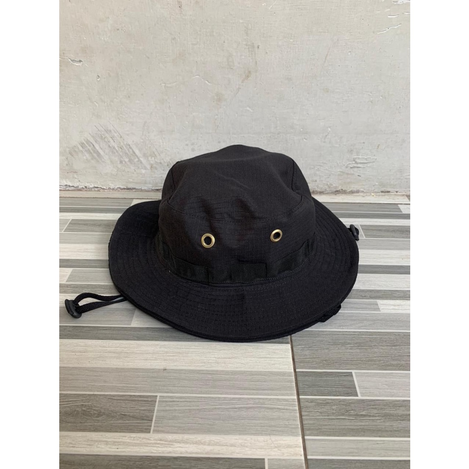 Jual Topi Gunung Rimba Hiking Hutan Camping Hat Tali Cream Outbound ...