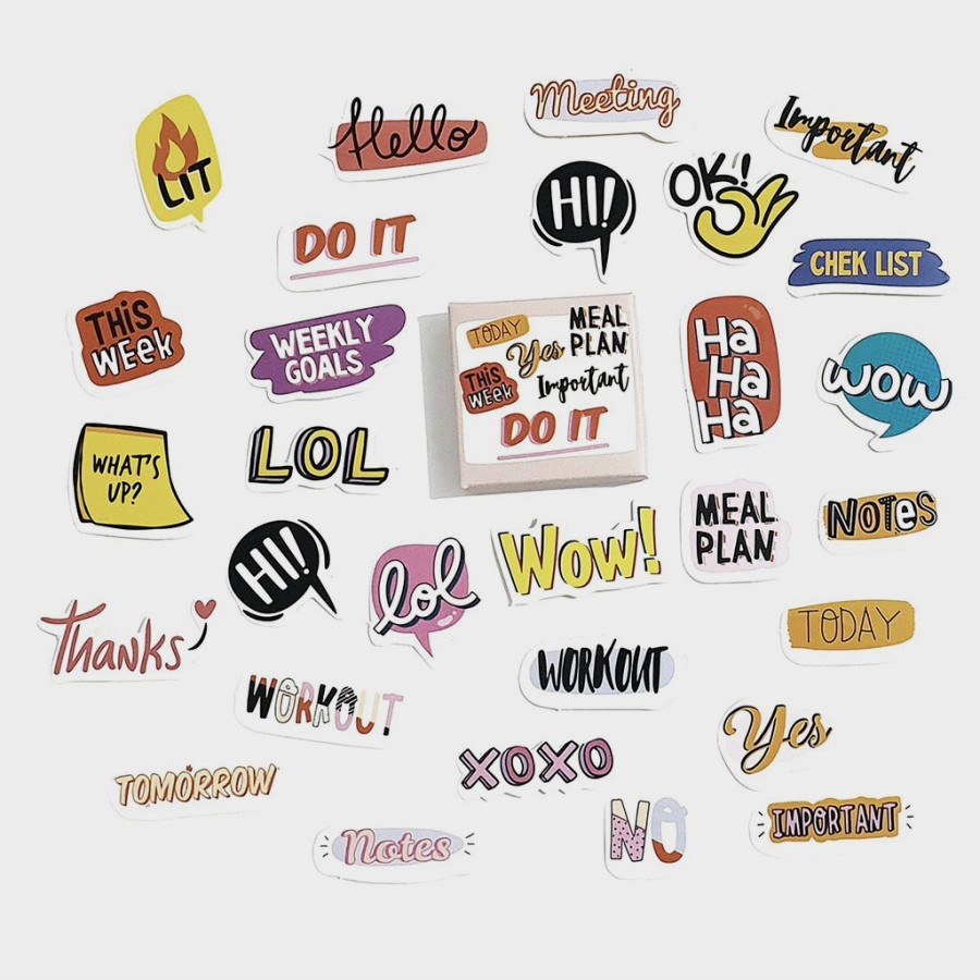 Jual Bukuqu Stiker Journal SJ007 DOIT untuk Notebook, Planner, Bullet ...