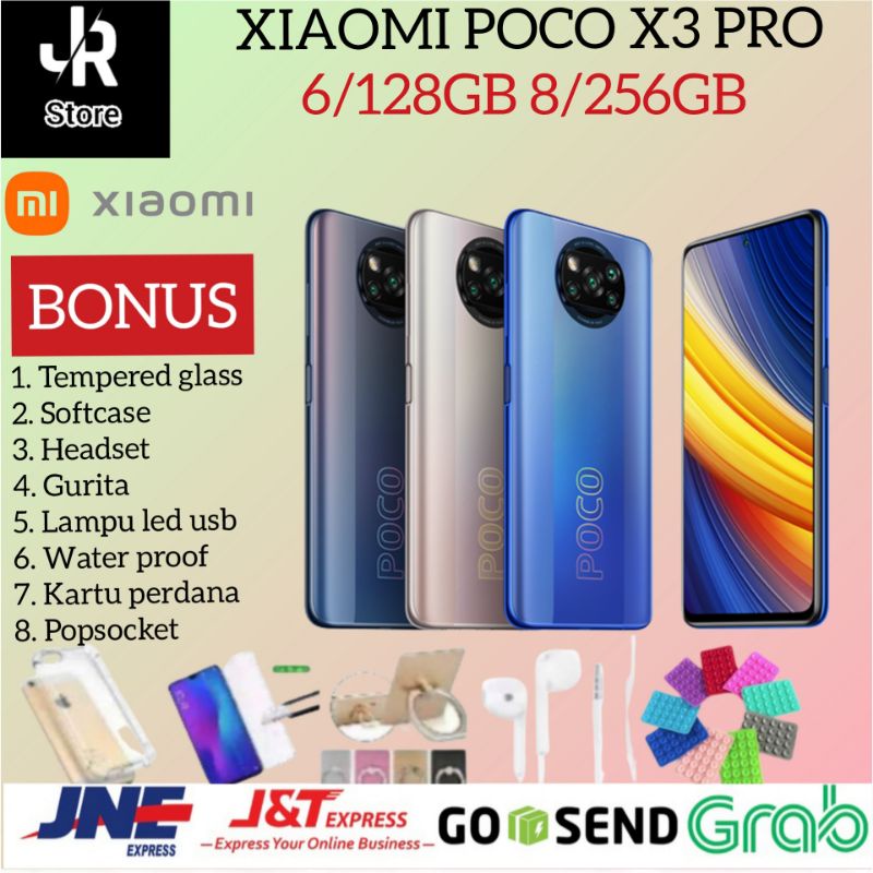 Jual XIAOMI POCO X3 PRO 8GB 256GB 6/128GB GARANSI RESMI XIAOMI FULL ...
