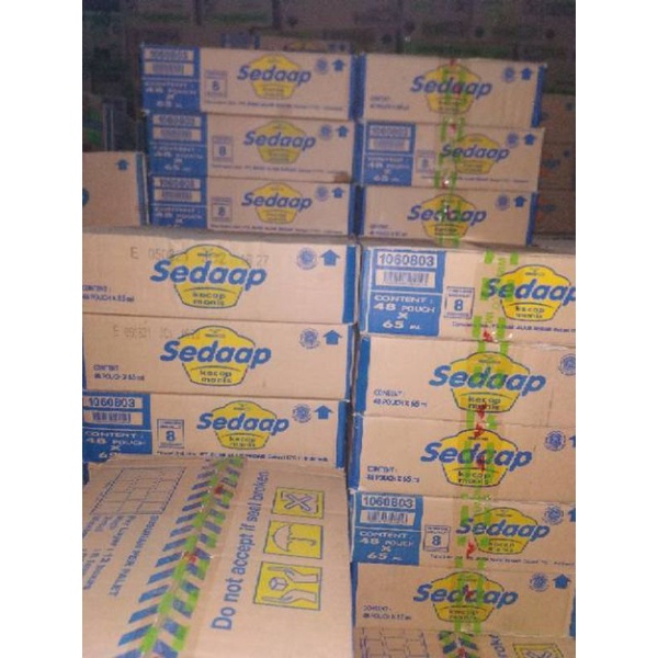 Jual Kecap Sedaap/Kecap Sedaap 63ml/Kecap Sedaap 2000 1 Dus (Isi ...