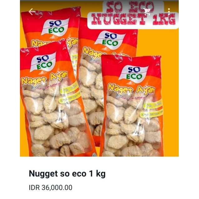 Jual nugget ayam soeco 1 kg | Shopee Indonesia