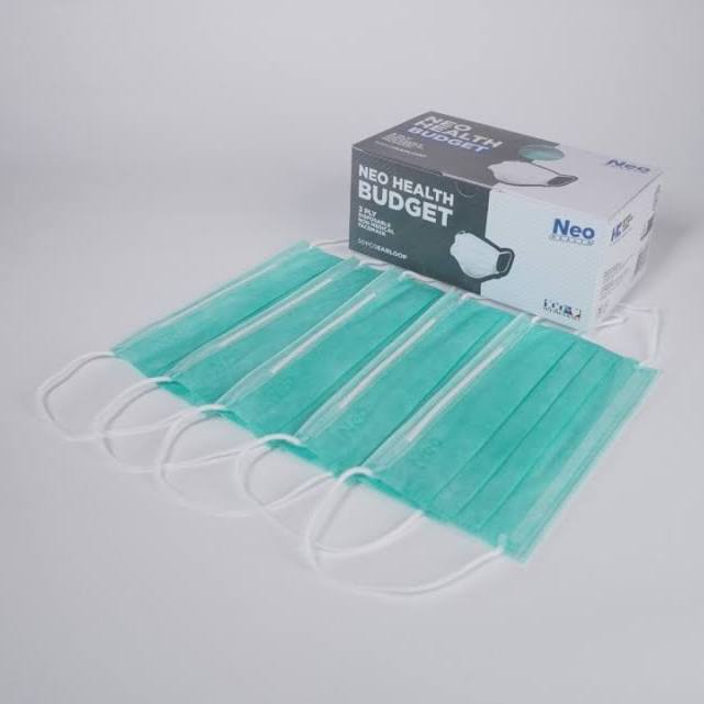 Jual Masker neo health budget masker masker earloop masker 3 ply emboss ...