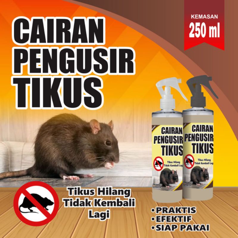 Jual Cairan pengusir tikus ampuh kemasan spray 250 ml | Shopee Indonesia