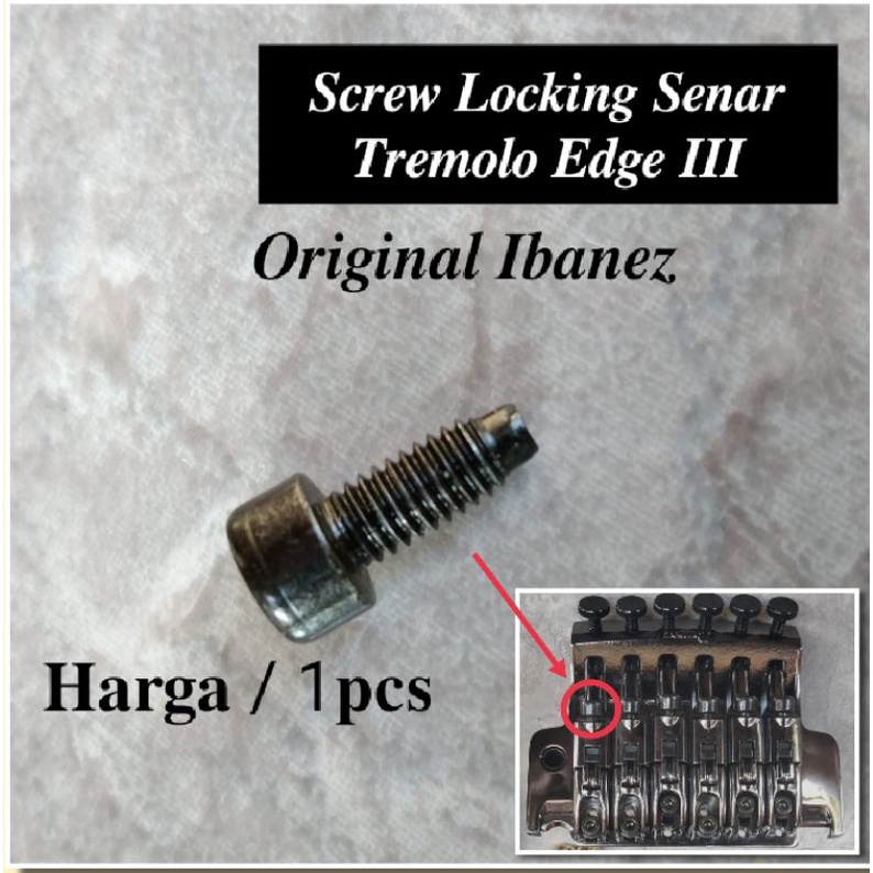 Jual screw locking senar tremolo edge III edge 3 ibanez lo pro japan ...