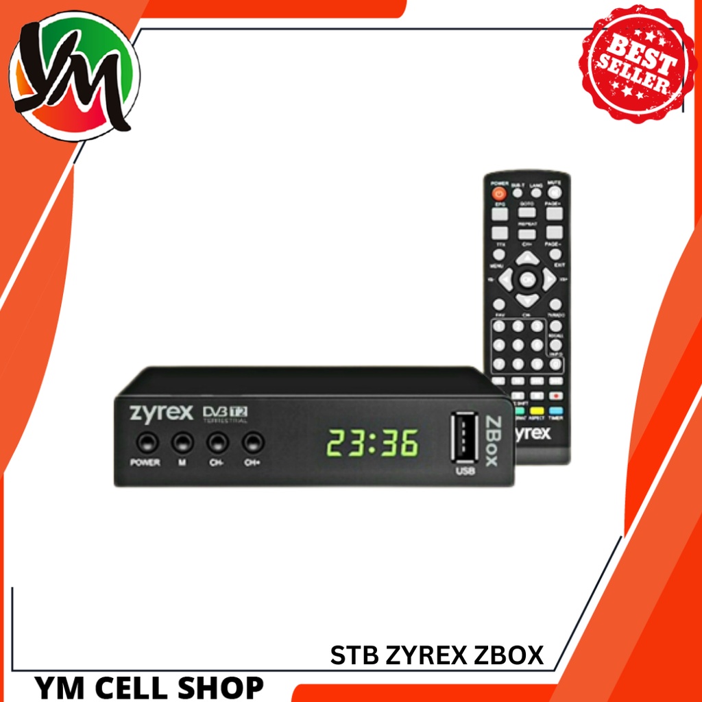 Jual SET TOP BOX TV DIGITAL DVB-T2 ZYREX ZBOX | Shopee Indonesia