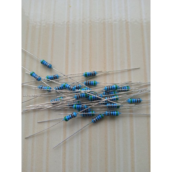 Jual Resistor 5K6 ohm 1/4 Watt Resistan 5 K 6 ohm 0,25 Watt | Shopee ...