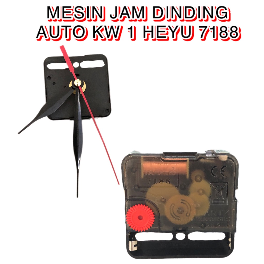 Jual MESIN JAM DINDING AUTOMATIC KW 1 HEYU 7188 | Shopee Indonesia