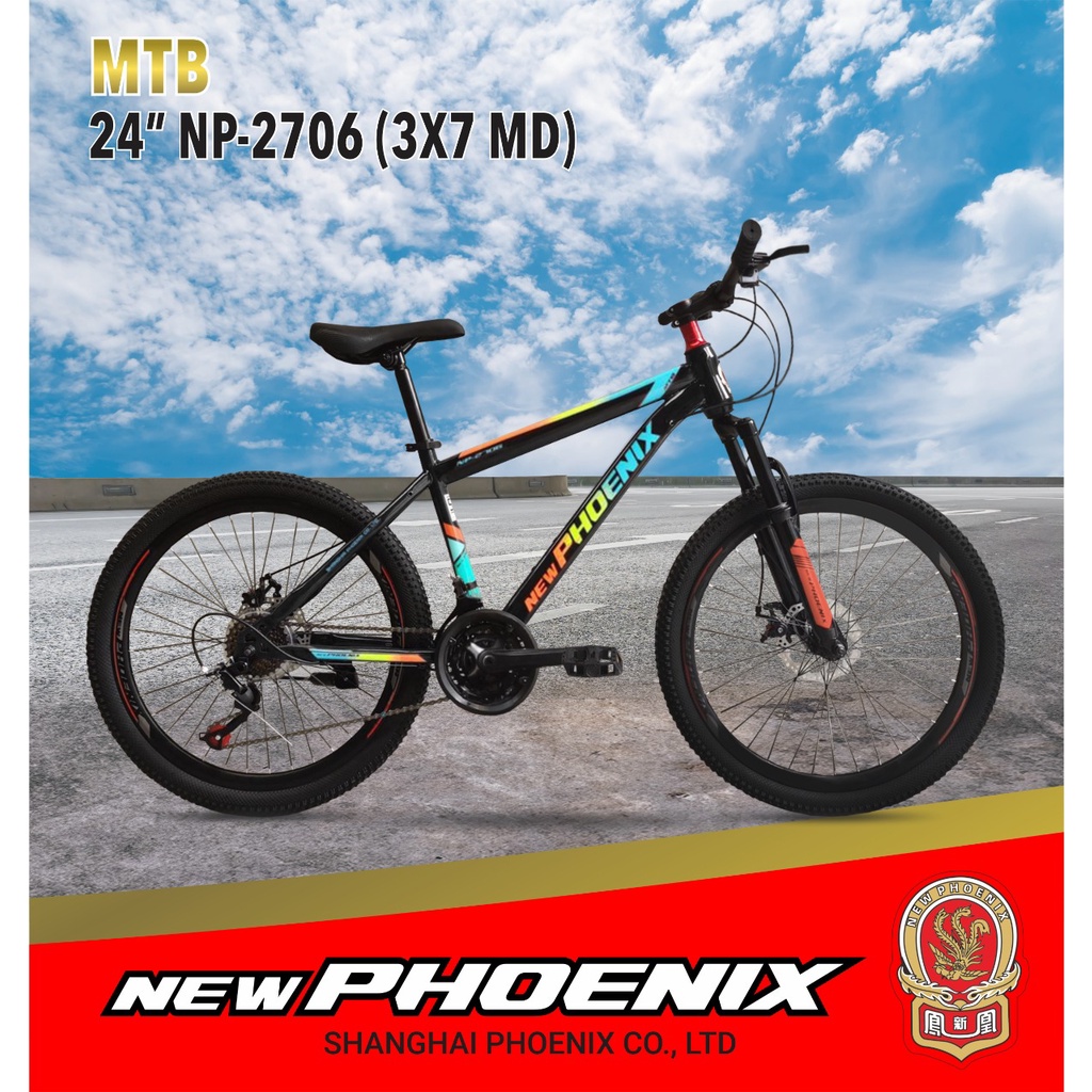 Jual Sepeda Gunung Phoenix 24" MTB 21 SPEED REM CAKRAM BY PACIFIC BIKE BONUS KAKI BOTOL | Shopee ...