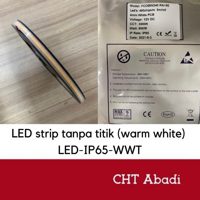 Jual LAMPU LED STRIP FLEXIBLE IP65 6MM (480LED) TANPA TITIK (IMPORT ...