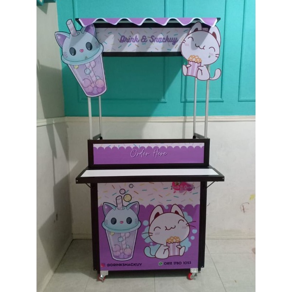 Jual GEROBAK LIPAT 100 X 60, MEJA LIPAT, BOOTH PORTABLE, GEROBAK ... Jual GEROBAK LIPAT 100 X 60, MEJA LIPAT, BOOTH PORTABLE, GEROBAK ...