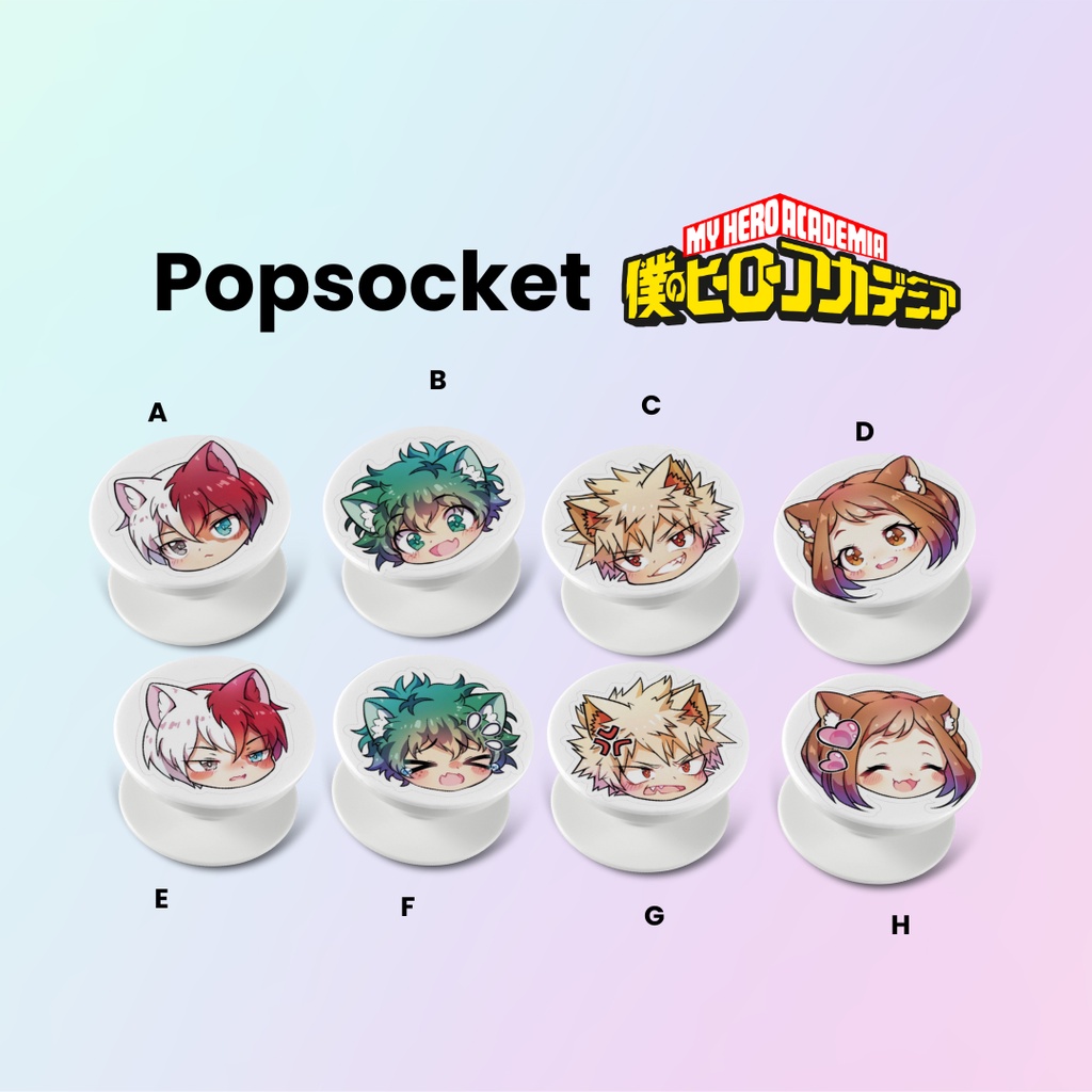Jual Popsocket Anime My Hero Academia Edition Ponsel Griptok | Shopee ...
