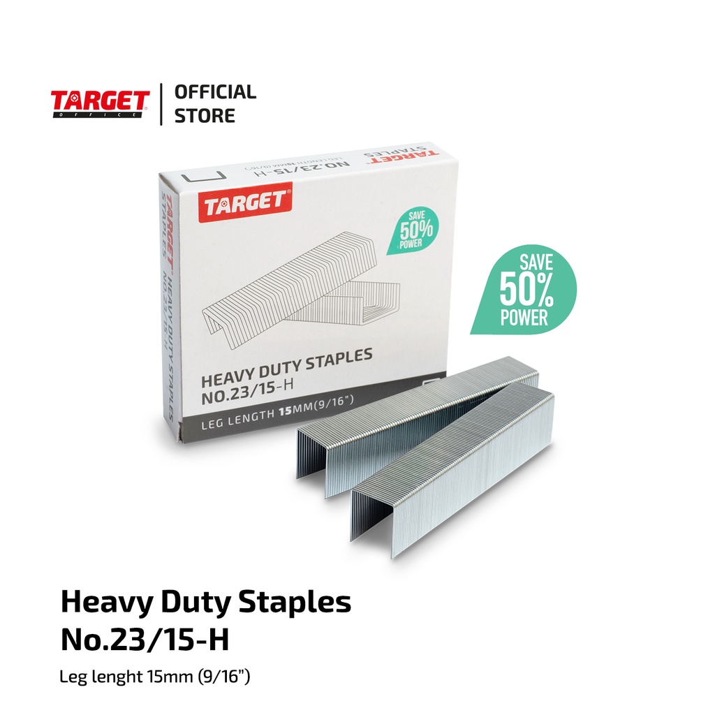 Jual Target - Staples No 23/15 ( Heavy duty staples ) | Shopee Indonesia